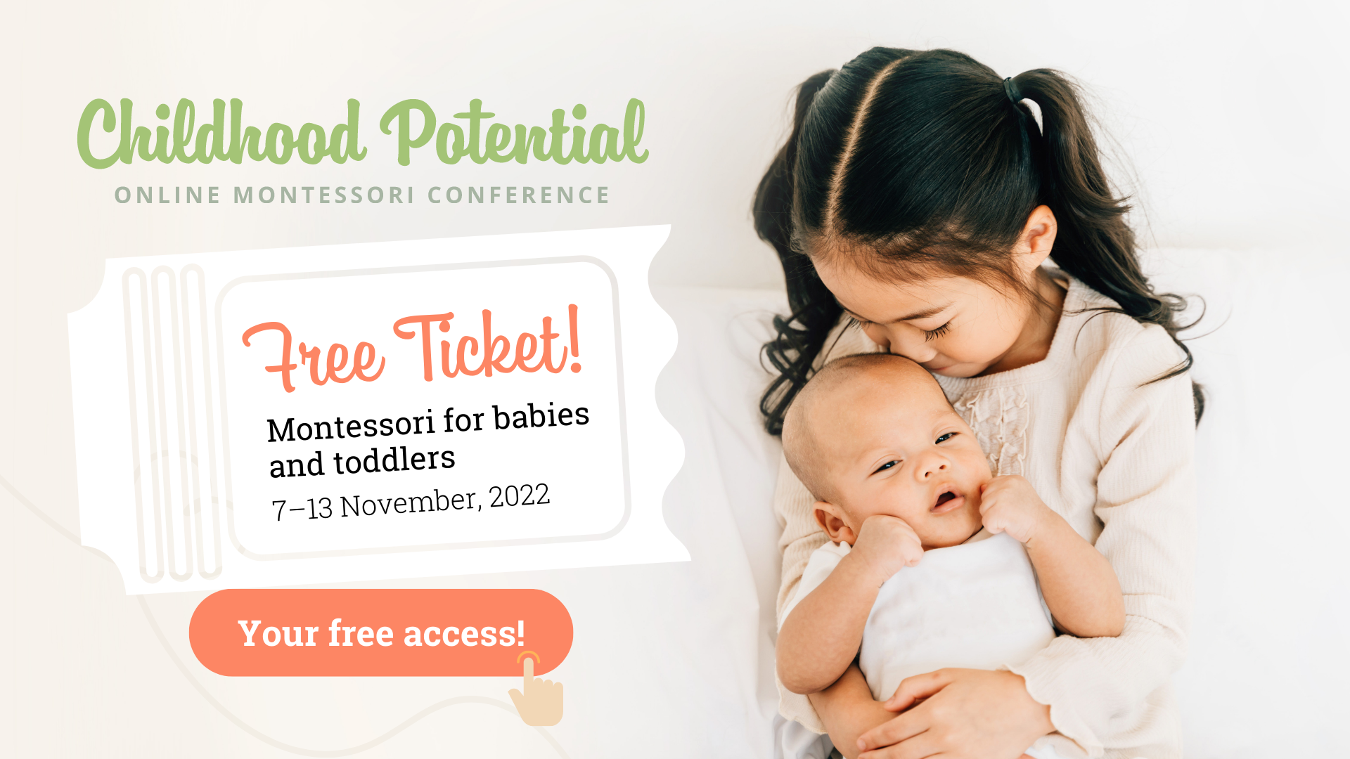 Your Free ticket - thank you for registration - Childhood ...